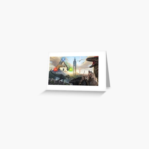 "Ark Survival Evolved Game Logo " Greeting Card by Alfi-Red | Redbubble