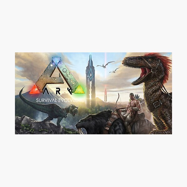 "Ark Survival Evolved Game Logo " Photographic Print by Alfi-Red ...