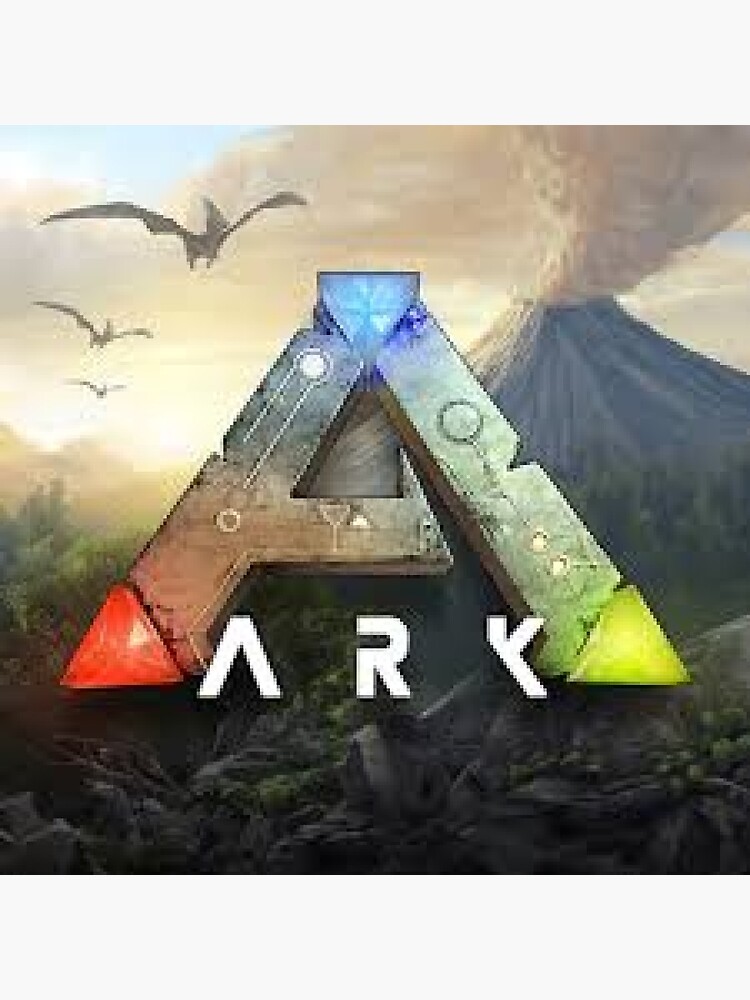 "Ark Survival Evolved Logo " Poster for Sale by Alfi-Red | Redbubble