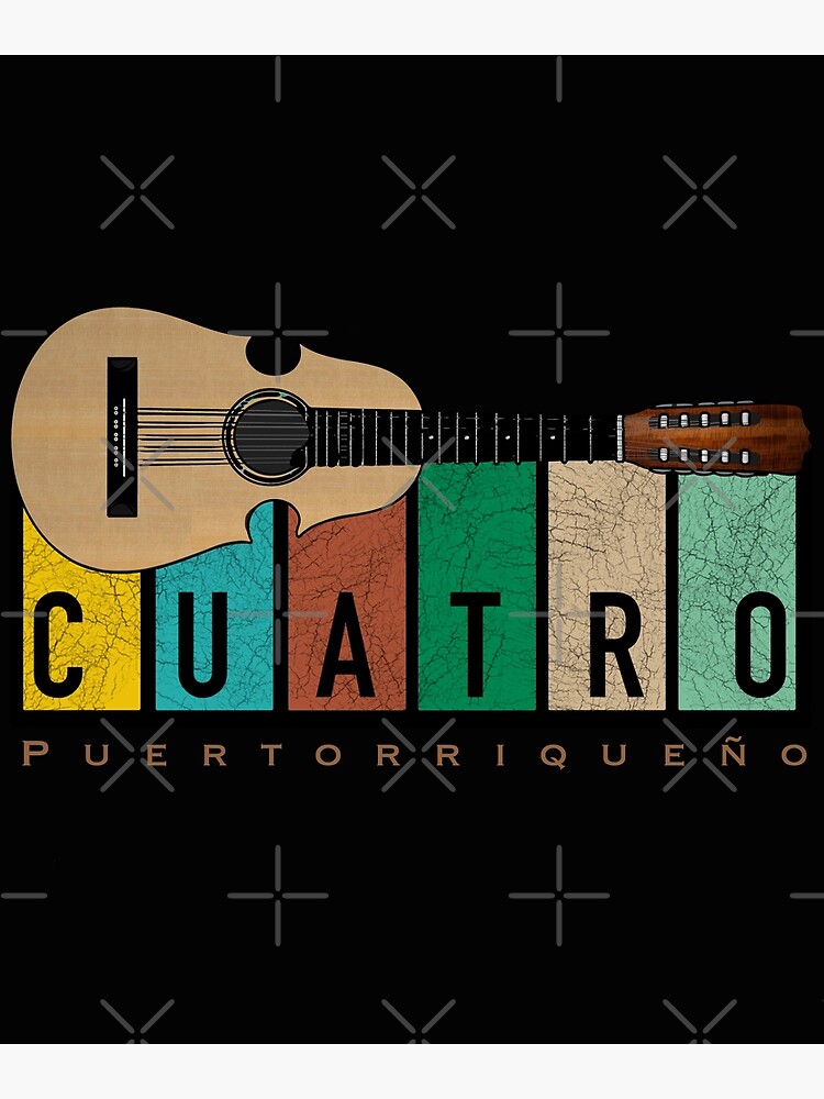 "Puerto Rican Cuatro Puertorriqueno" Art Print by liamaris | Redbubble