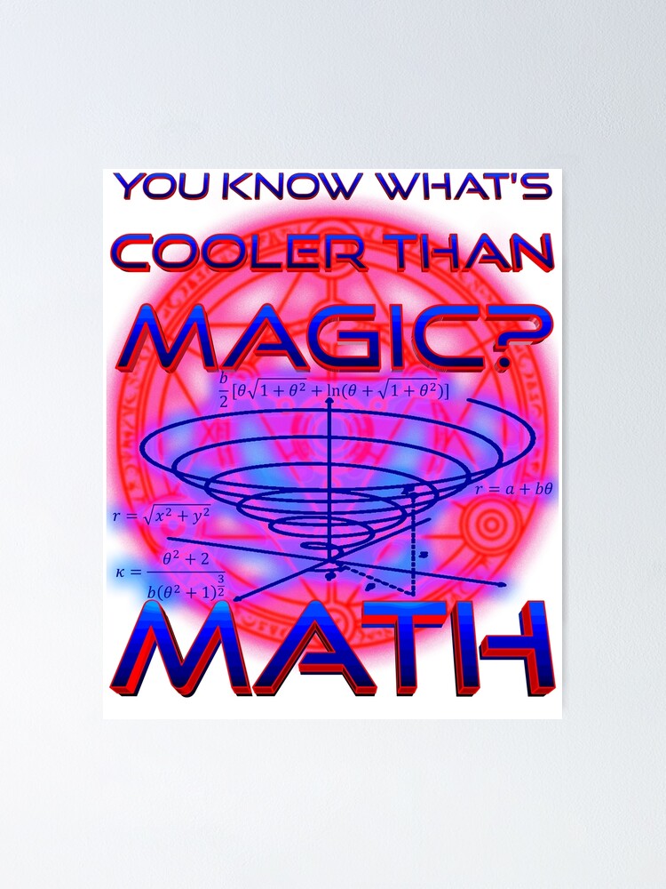 "Nerdy You Know What's Cooler than Magic? Math Archimedean Spiral ...