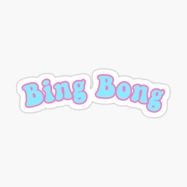 "Bing Bong" Sticker by laurens1234 | Redbubble