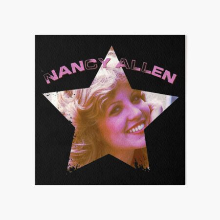 "Nancy Allen / 70s star" Art Board Print for Sale by Cuttintees | Redbubble