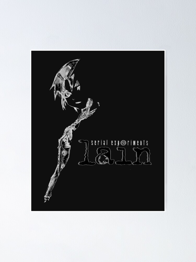 Póster «Experimentos en serie Lain Lain Fade» de Forkwhisperer | Redbubble