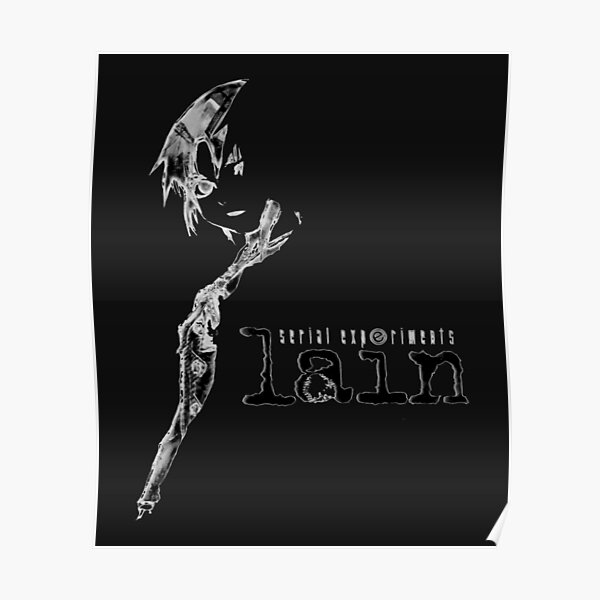 Póster «Experimentos en serie Lain Lain Fade» de Forkwhisperer | Redbubble