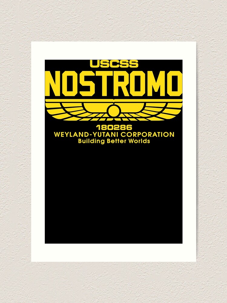 "USCSS Nostromo Weyland Yutani Corporation Classic T-Shirt.png" Art ...