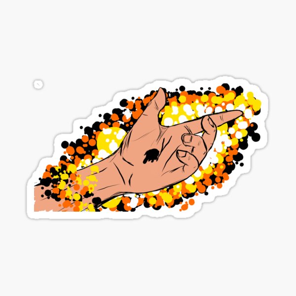 "Reach For Him" Sticker by BenC9000 | Redbubble