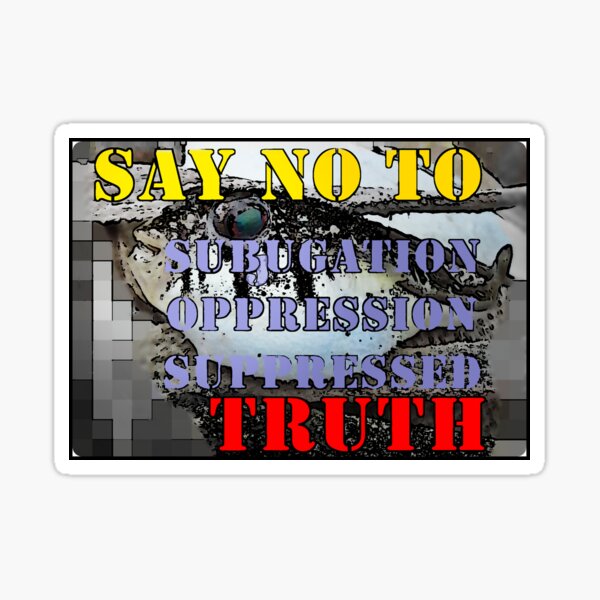 "Just Say NO" Sticker for Sale by Mrart69 | Redbubble