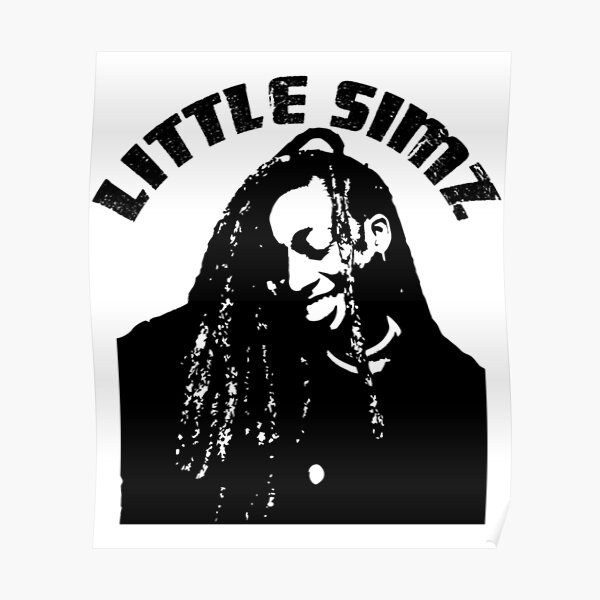 "little simz art " Poster by LittleOwlsHut | Redbubble