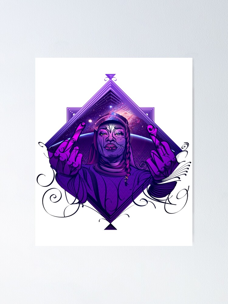 "little simz (6)" Poster by LittleOwlsHut | Redbubble