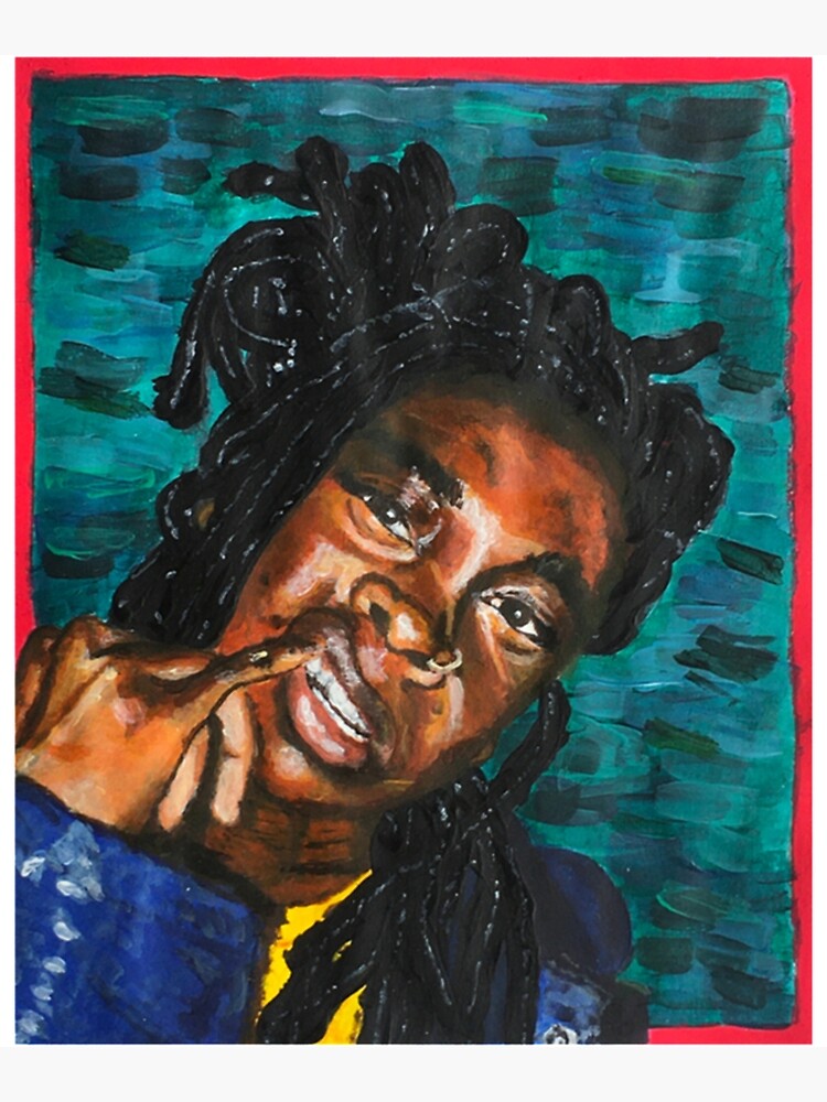 "Little Simz Portrait (British Rapper) " Poster by LittleOwlsHut ...