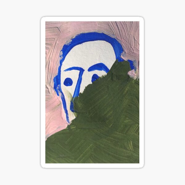 "Hidden face" Sticker for Sale by CodyKnottsKing | Redbubble