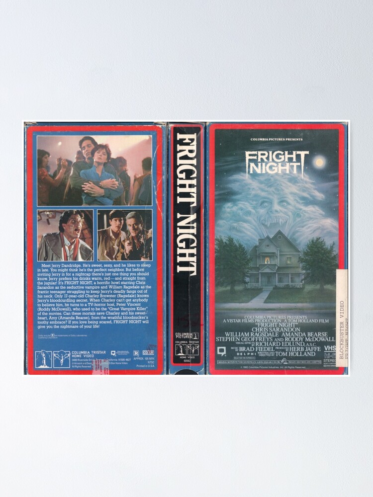 "Horror VHS Cover Art " Poster for Sale by Retro--VHS | Redbubble