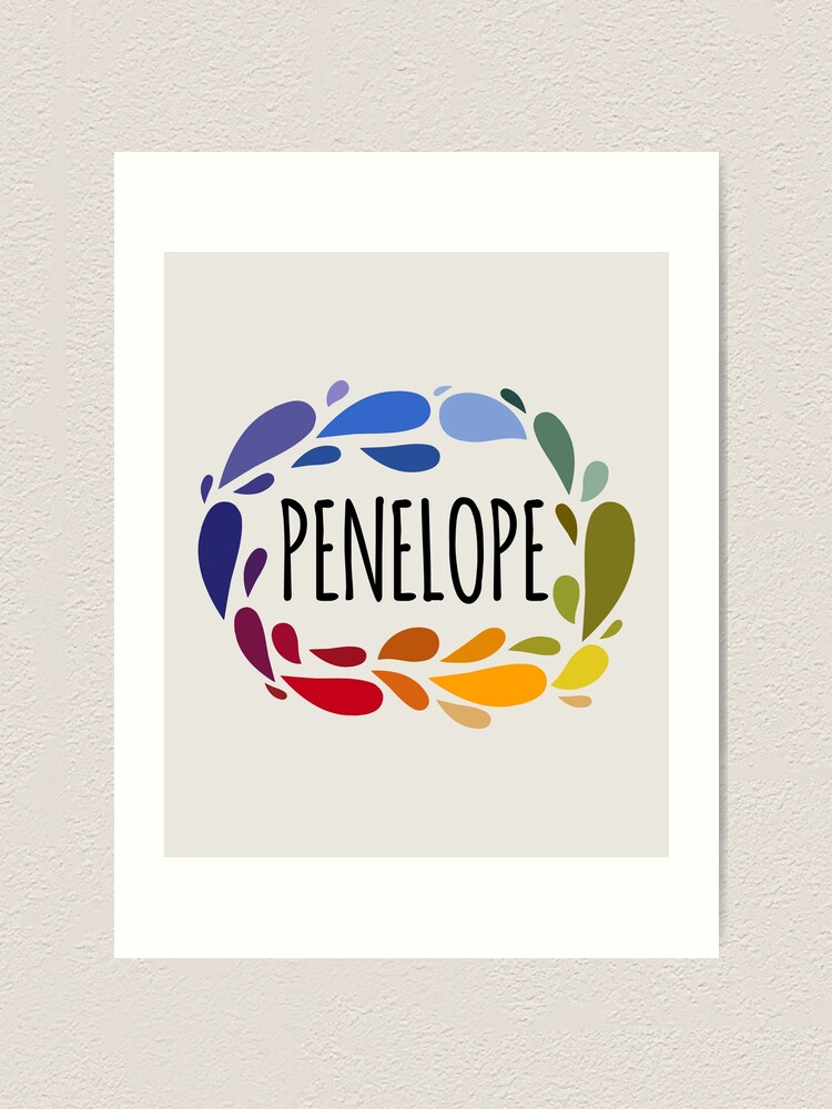 "Penelope - Names for Wife Daughter and Girl" Art Print for Sale by ...
