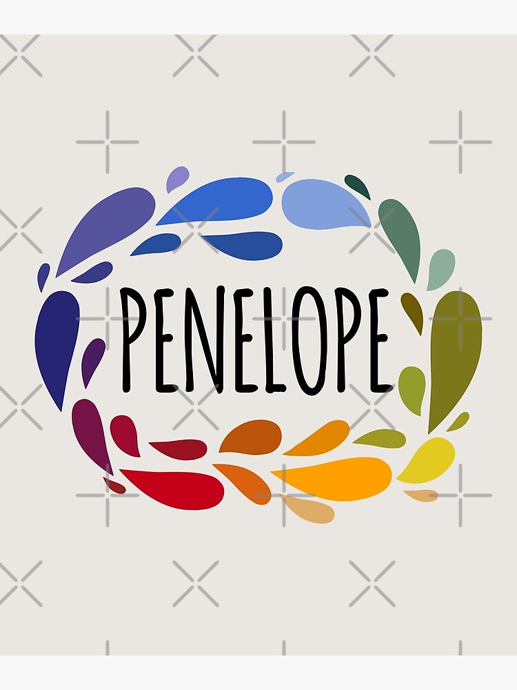 "Penelope - Names for Wife Daughter and Girl" Poster for Sale by ...
