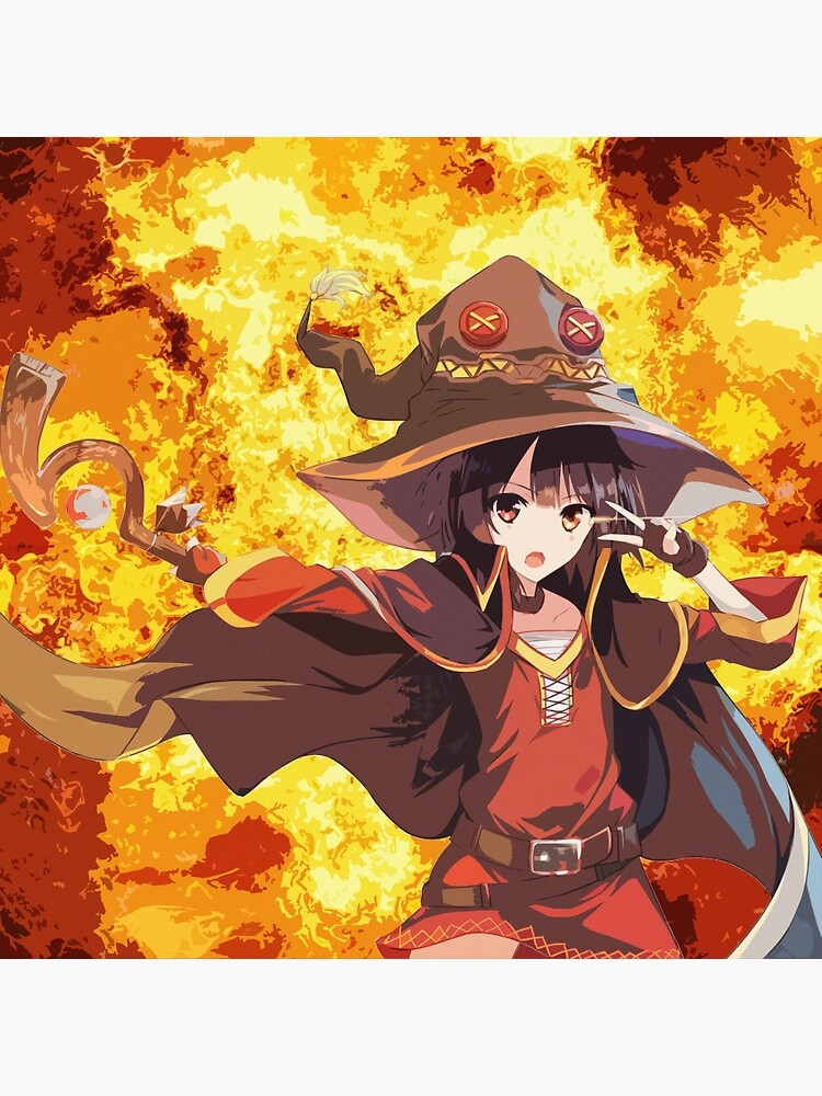 "Megumin Explosion" Photographic Print by fallentopaz | Redbubble
