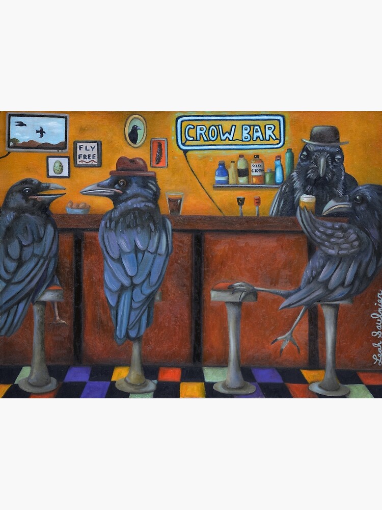 "Crow Bar" Poster for Sale by LeahSaulnier | Redbubble