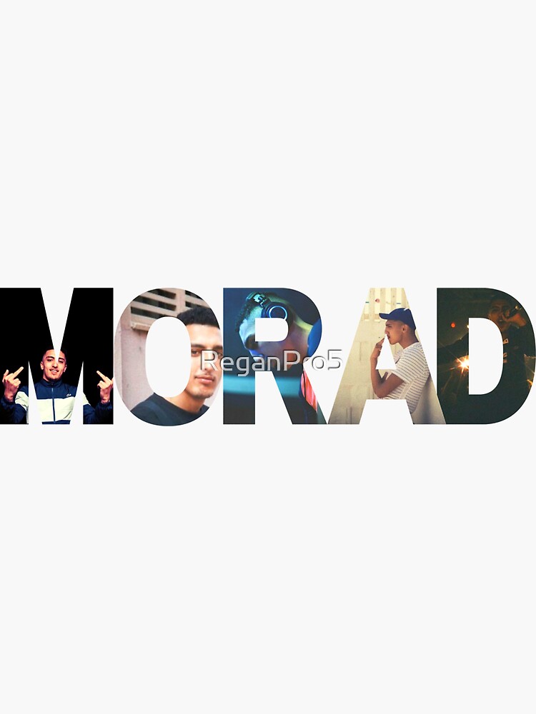 "morad t shirt | sticker" Sticker by ReganPro5 | Redbubble