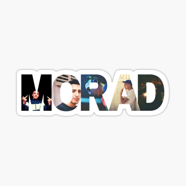 "morad t shirt | sticker" Sticker by ReganPro5 | Redbubble