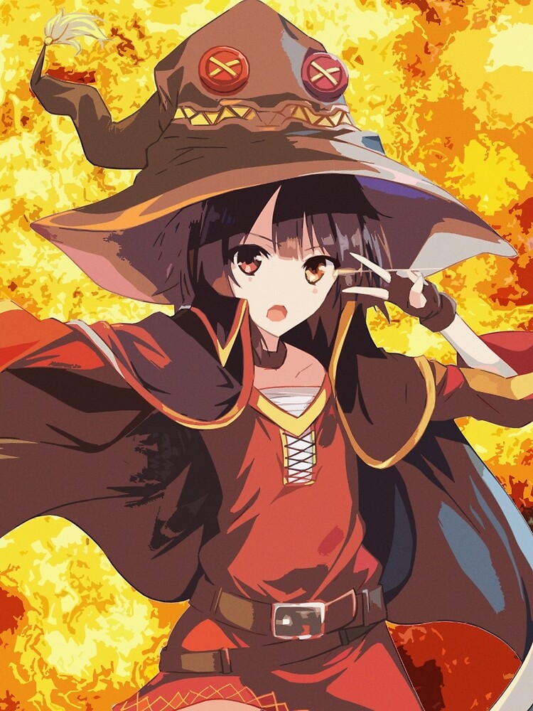 "Megumin Explosion" T-shirt for Sale by fallentopaz | Redbubble ...
