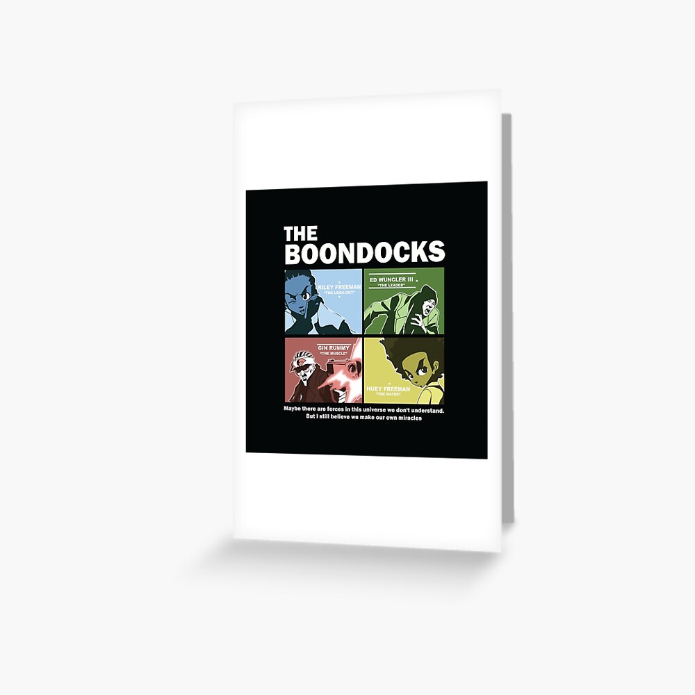"The Boondocks | " Greeting Card for Sale by PabloPatterns | Redbubble