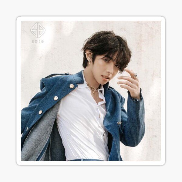 "SB19 Justin De Dios" Sticker for Sale by ErlinsCarat | Redbubble