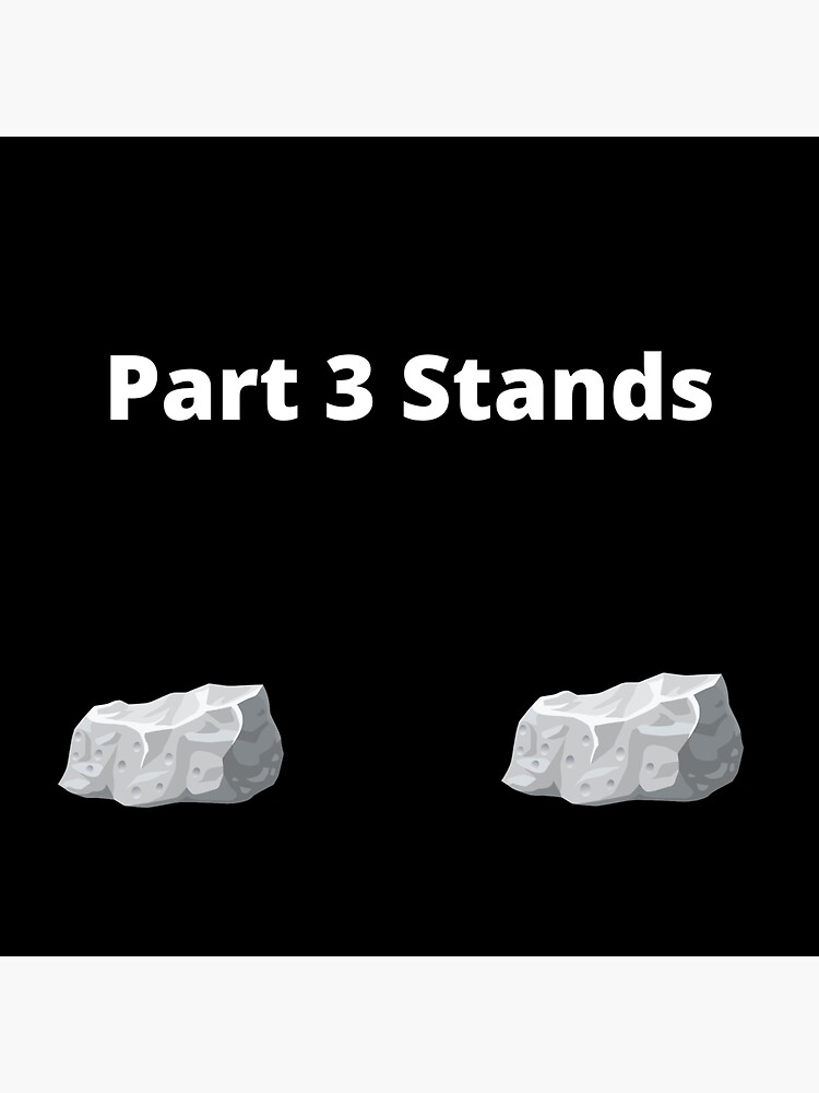 "Part 3 The Sun Stand JoJo" Sticker by Dom-Sells | Redbubble