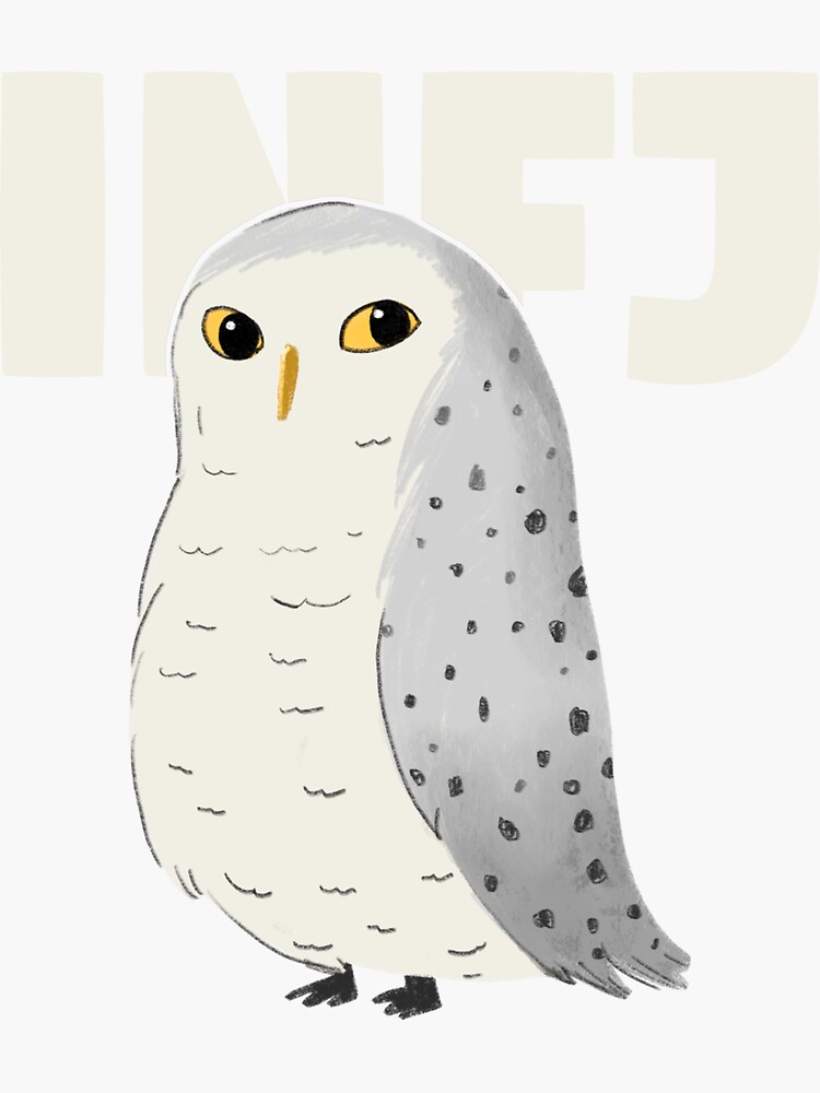 "INFJ Spirit Animal" Sticker for Sale by by-ariel24 | Redbubble