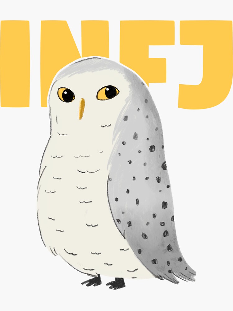 "INFJ Spirit Animal" Sticker for Sale by by-ariel24 | Redbubble