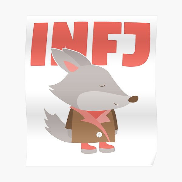 "INFJ Spirit Animal" Poster for Sale by by-ariel24 | Redbubble
