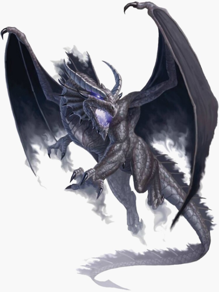 "SHADOW DRAGON" Sticker for Sale by Design152 | Redbubble