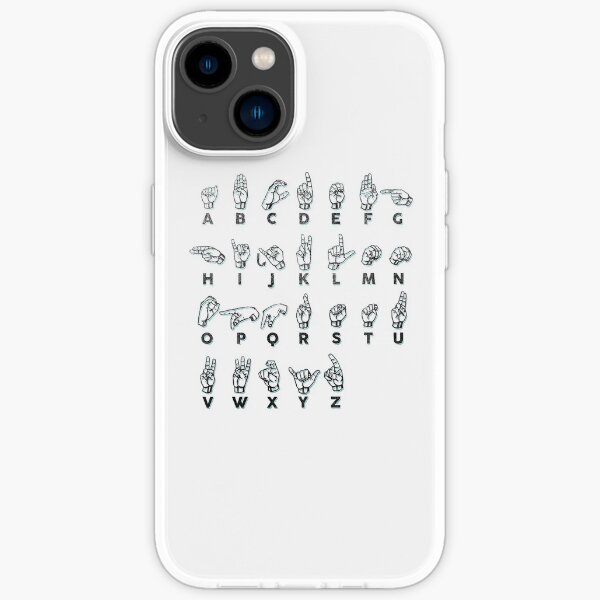 "American Sign Language ASL Alphabet" iPhone Case for Sale by ...