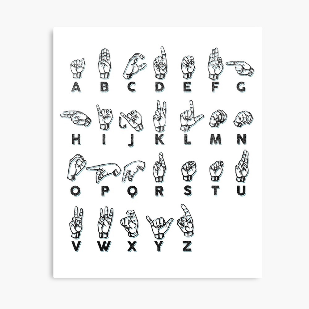 Free Printable American Sign Language Alphabet: Sign, 58% OFF