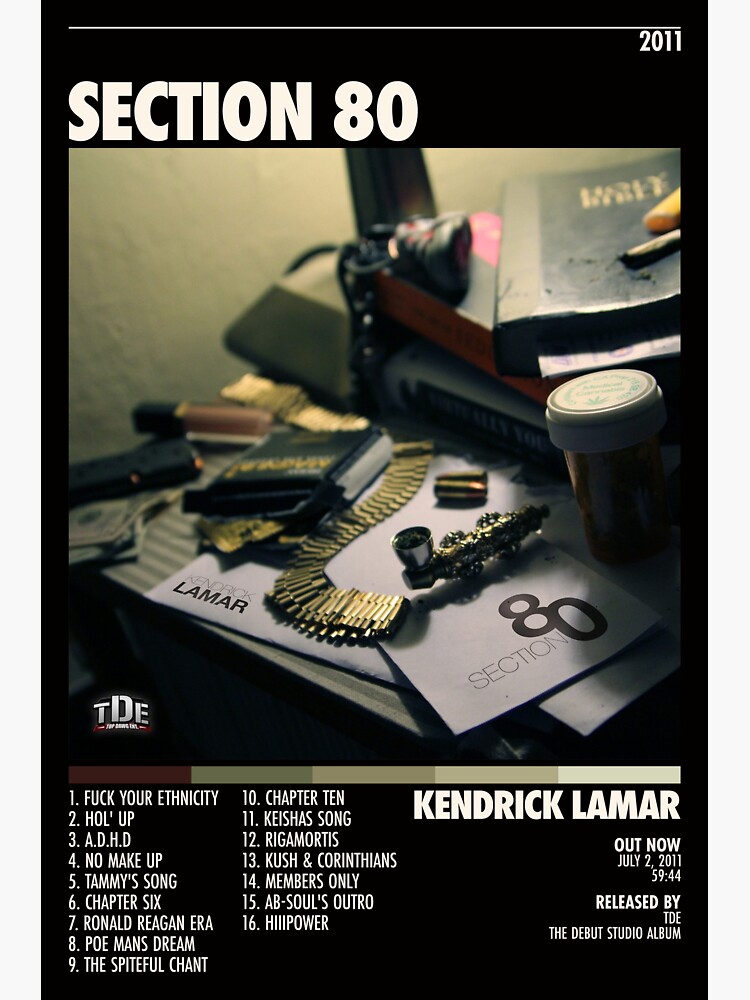 "Section 80. Album - Custom Poster - Decor Poster Album Cover Poster ...