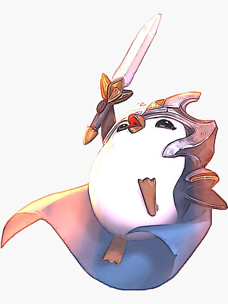 "TFT Penguin Sticker" Sticker for Sale by FatihKokte | Redbubble