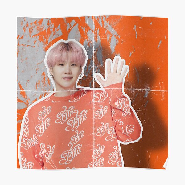 "Suga of bts" Poster for Sale by NF90 | Redbubble
