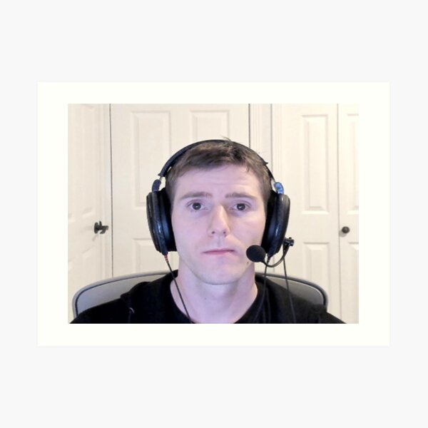 "Linus tech tips meme face" Art Print by Sebdesigns | Redbubble