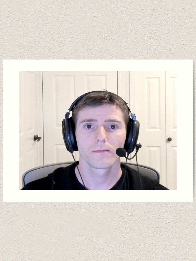 "Linus tech tips meme face" Art Print by Sebdesigns | Redbubble