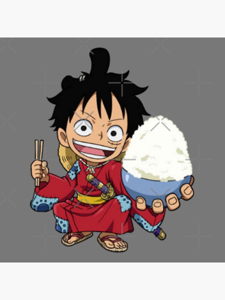 "Chibi Wano Luffy" Art Print for Sale by Cupart | Redbubble