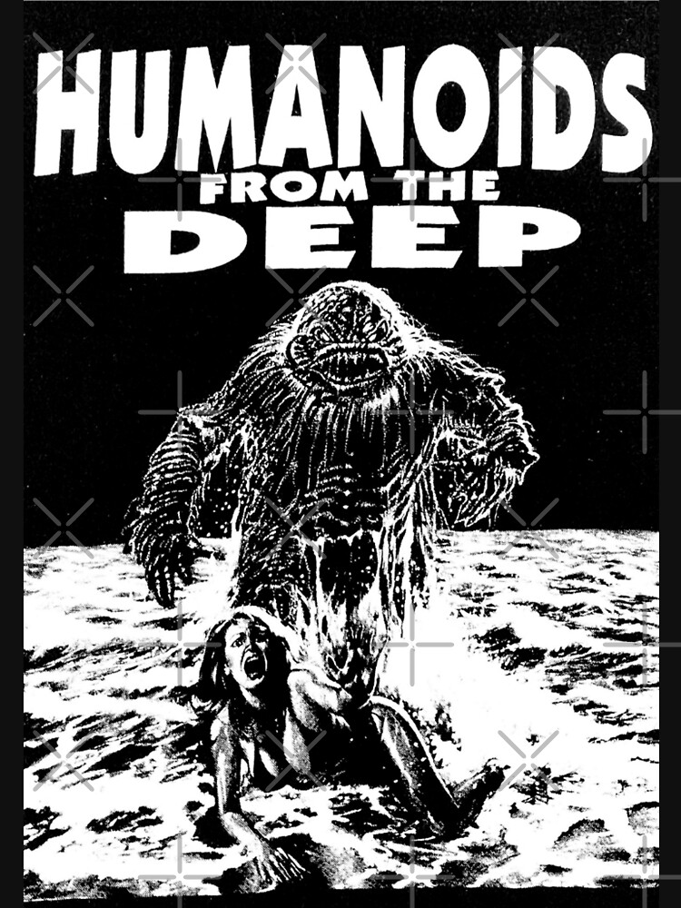"Humanoids from the Deep Movie Poster" T-shirt for Sale by EinsamerBaum ...