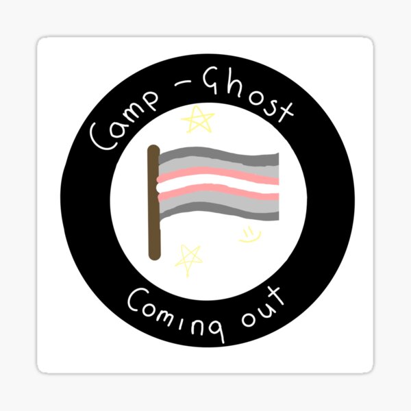 "Demi girl coming out" Sticker for Sale by Camp-ghost | Redbubble
