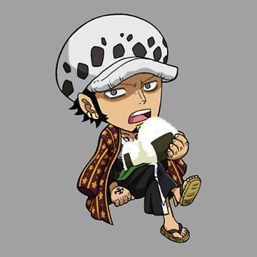 "Chibi Wano Law" Sticker for Sale by Cupart | Redbubble