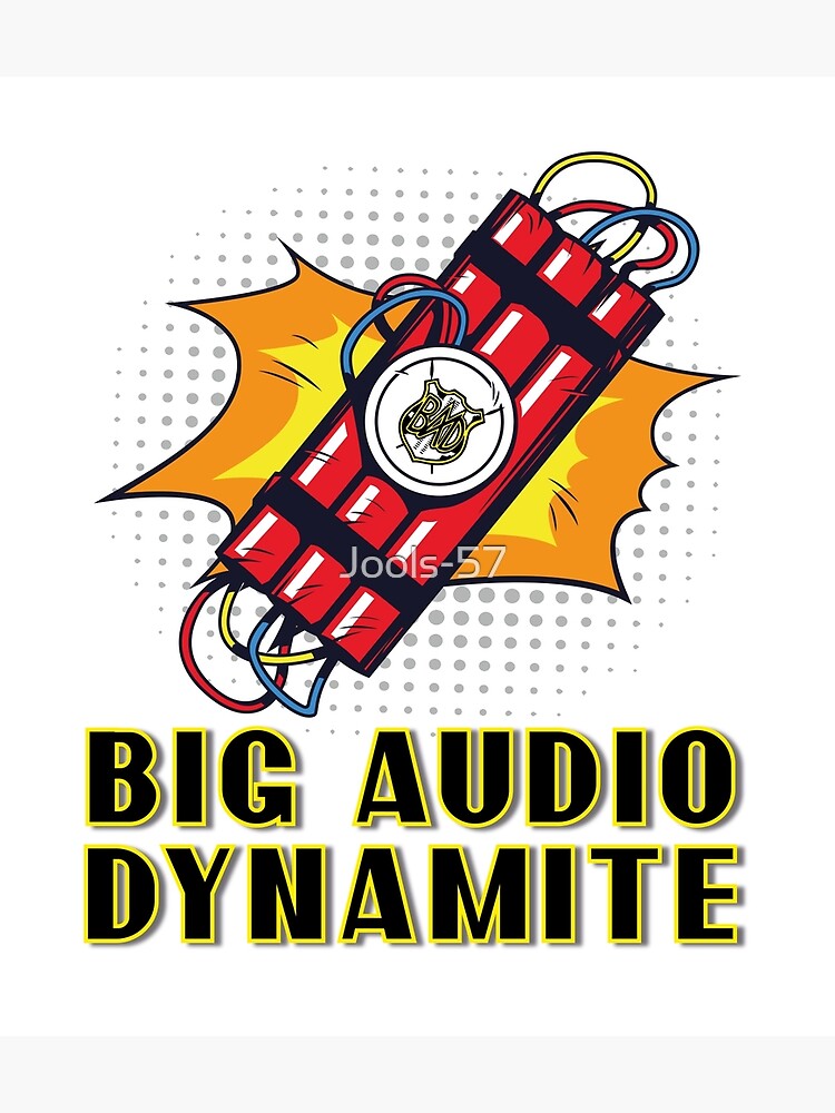 "Big Audio Dynamite" Poster for Sale by Jools-57 | Redbubble
