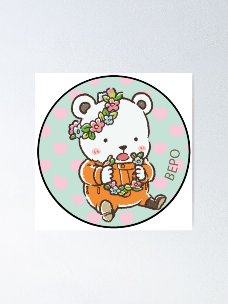"Cute Chibi Bepo" Poster by Cupart | Redbubble