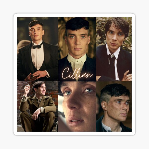 "Cillian murphy" Sticker by Egyptiangirl | Redbubble