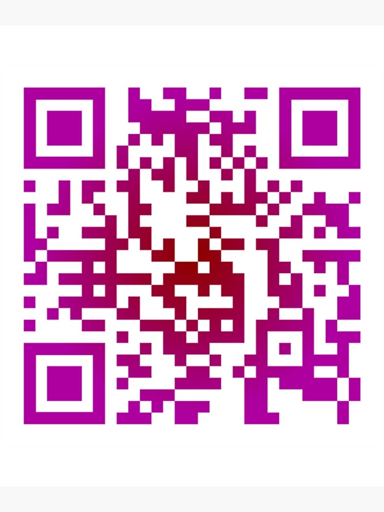 "Chicken Tendies Mom - Scannable - QR Code " Poster by FaberCrossS ...