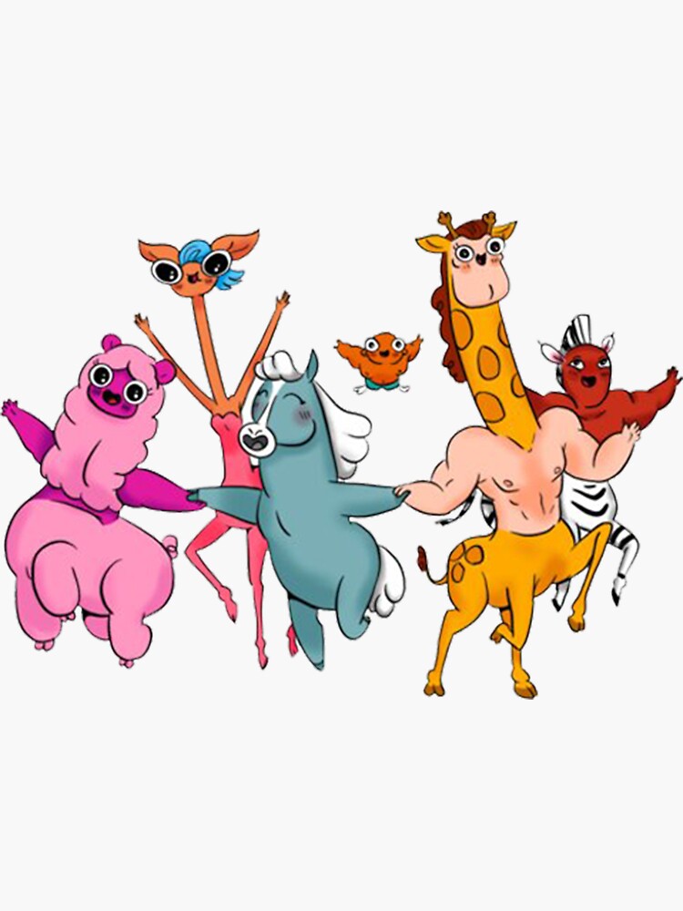 "Wammawink's Centaurworld Family" Sticker for Sale by JamieParkinson ...