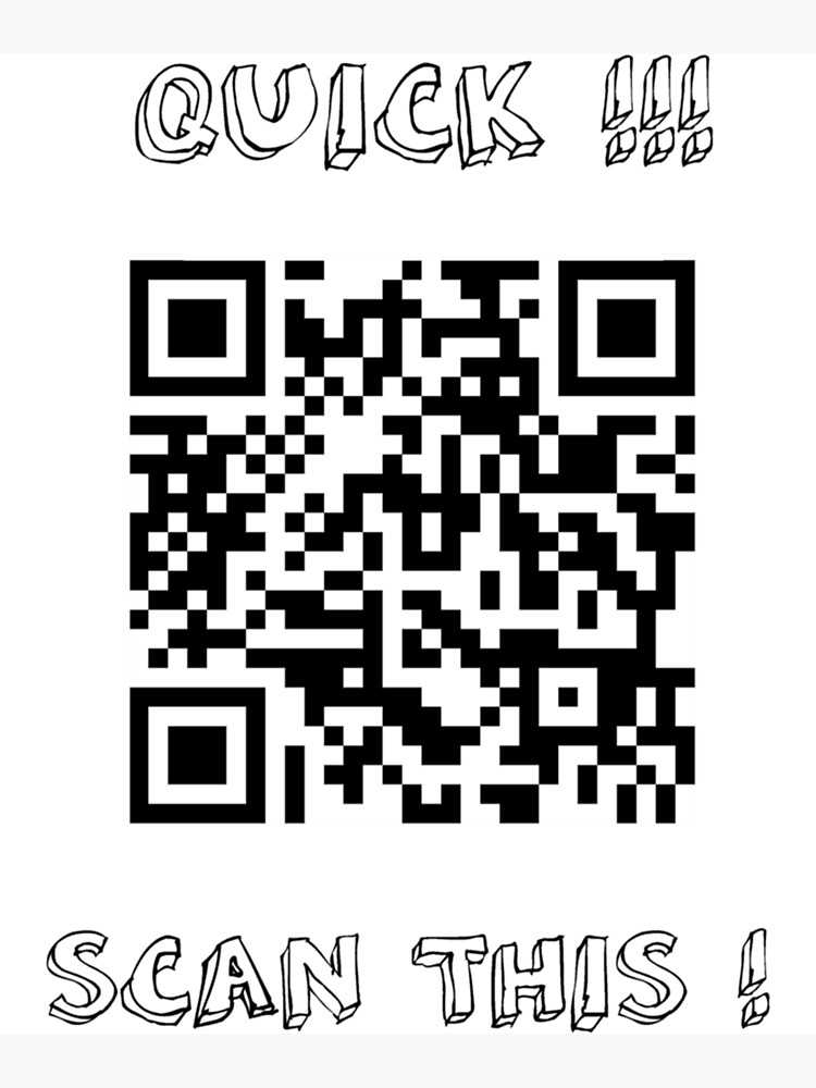 "The Game QR code " Poster by FaberCrossS | Redbubble