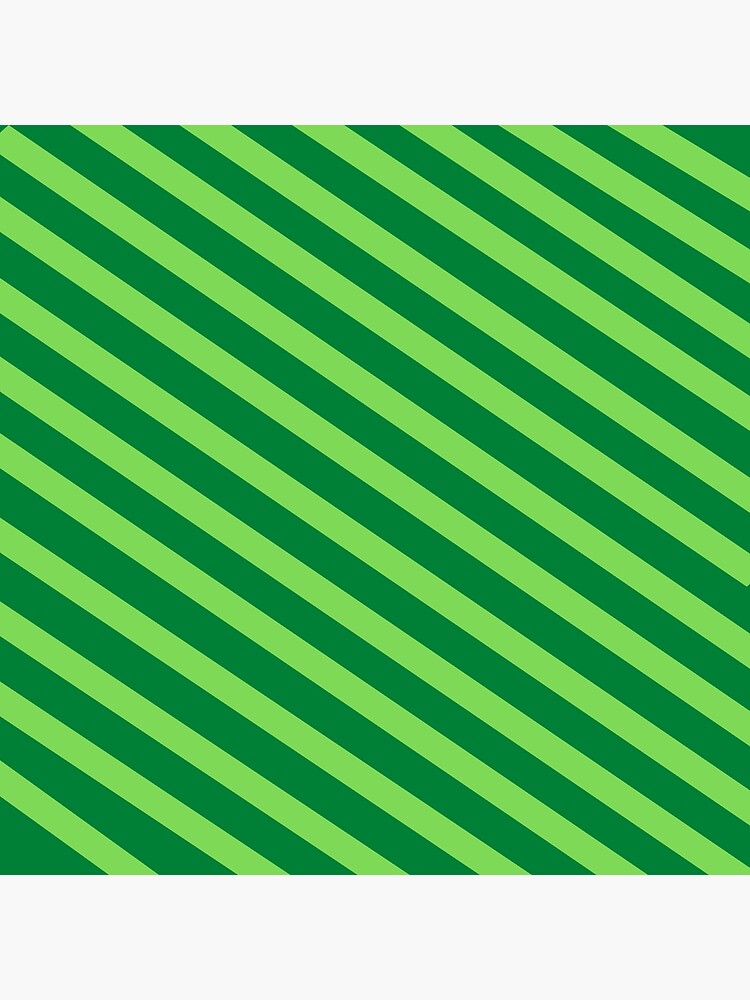 Póster «Rayas diagonales: verde y verde claro - Patrón de rayas de ...