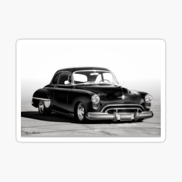 "1949 Oldsmobile Rocket 88 Coupe" Sticker for Sale by DaveKoontz ...